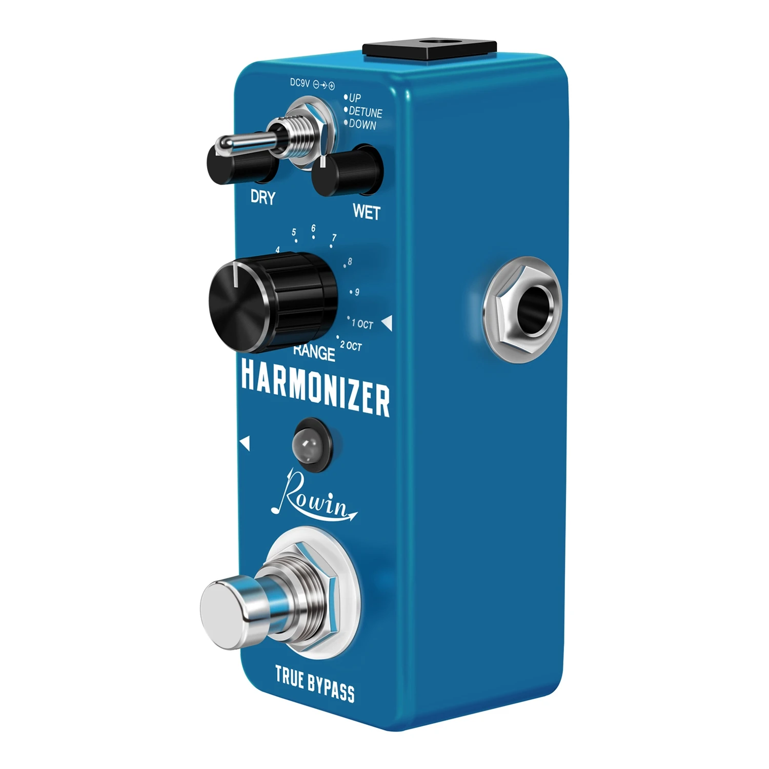 Rowin LEF-3807 Guitar Harmonizer Pedal Digital Pitch Effect Pedais ...