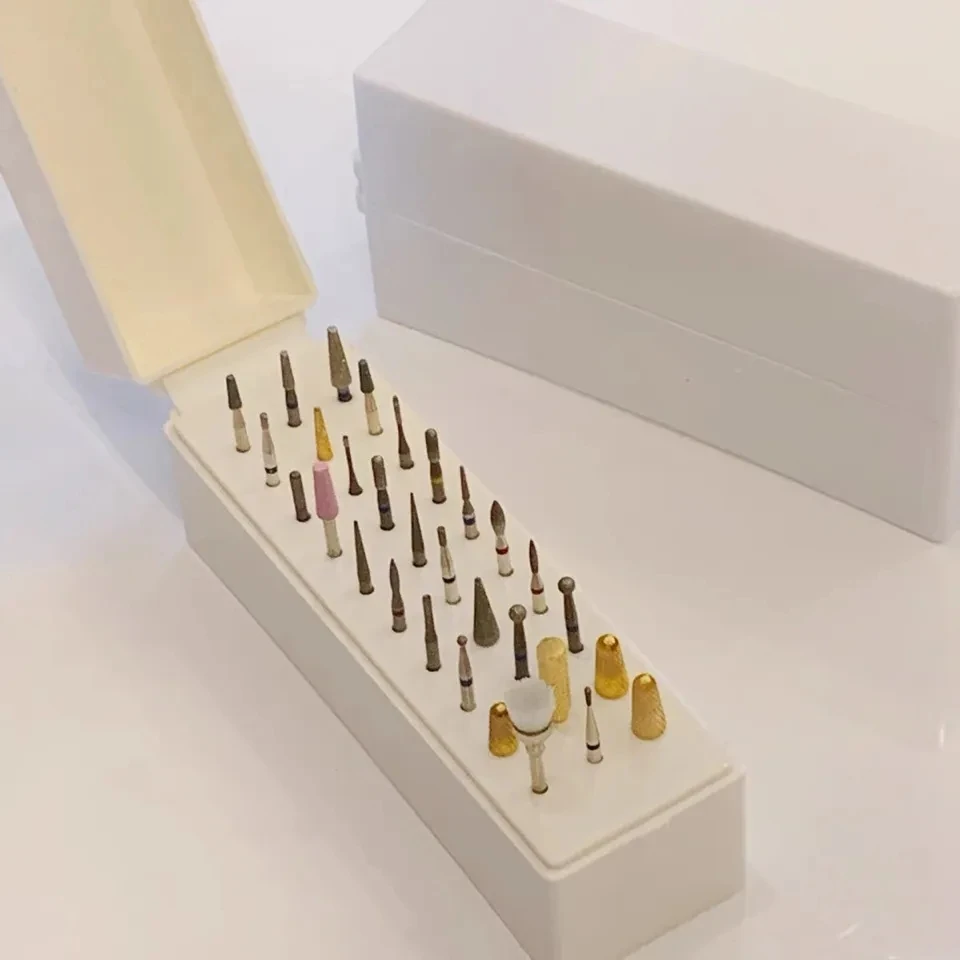 1 Pack Nail Drill Holder Dust Stand Display Stand Portable Storage ...