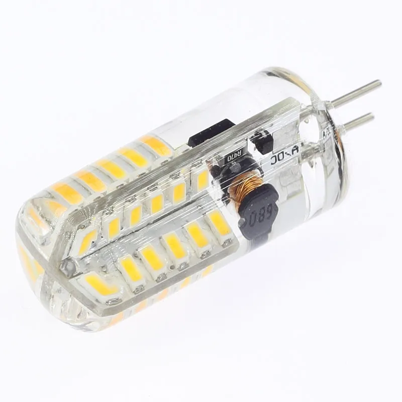 G4 Led Light Bulb 48led 3014smd 3w 12vdc/12vac Marine Rv Boat Capsule ...