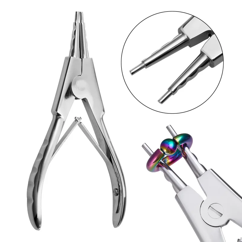 Pince à Épiler en Acier pour Piercing, Générateur, Anneau, Charnière ...