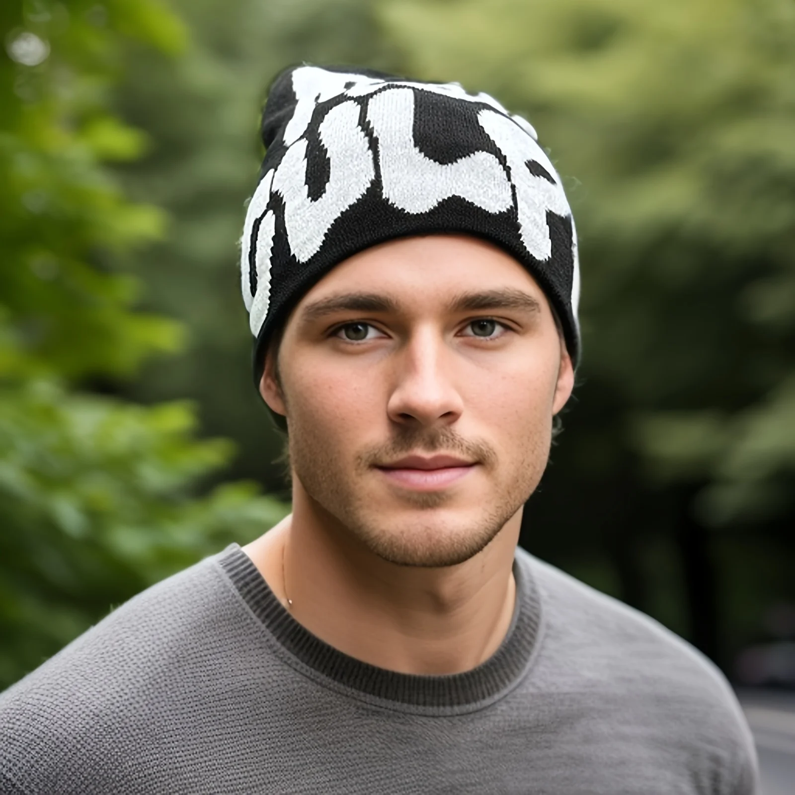 2024-New-Designer-Y2K-Knitting-Beanie-Hats-For-Men-Women-Mea-Culpa ...