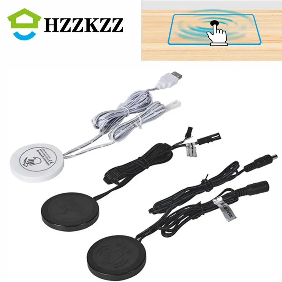 12V-Sweep-Dimmer-Sensor-Penetrating-Switch-Wood-Panel-Touch-Switch-LED ...