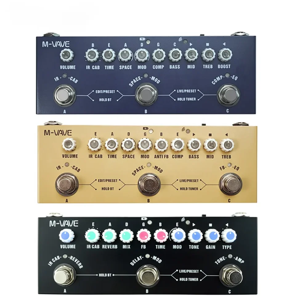 M-VAVE-Cube-Baby-Delay-Multi-Effects-Pedal-Processsor-Mixers-Effect ...
