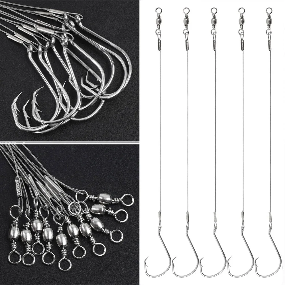 20Pcs-Fishing-Circle-Hooks-Saltwater-Catfish-Hooks-Catfishing-rig-with ...