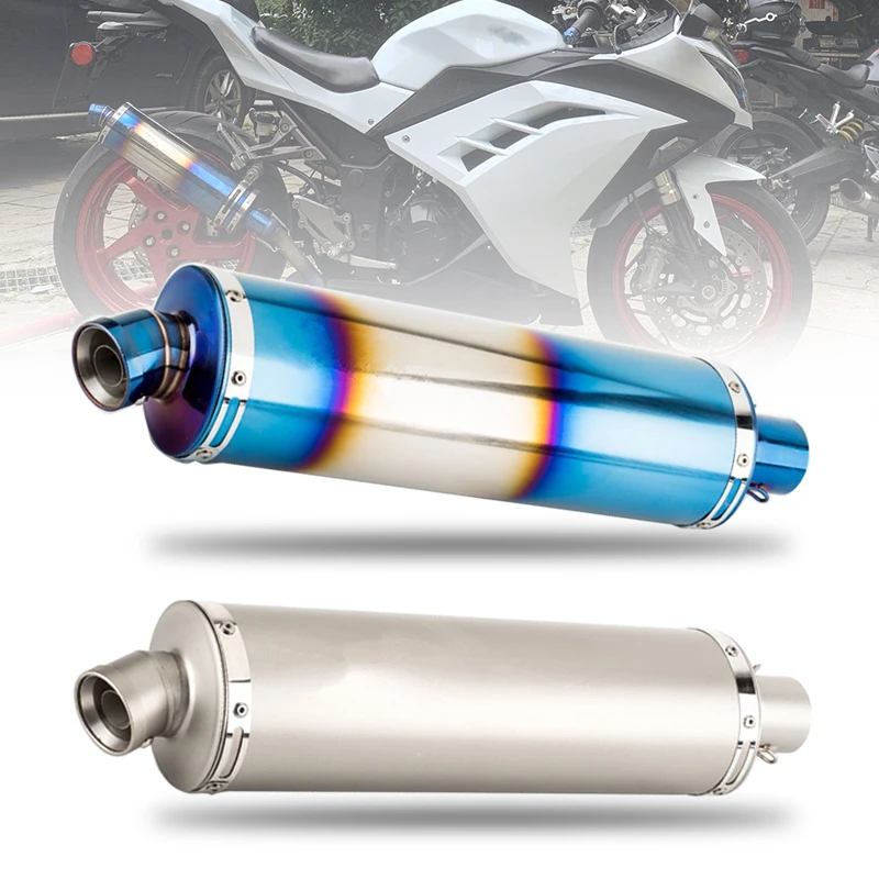 51mm Universal Motorcycle Exhaust Muffler DB Killer Motocross Escape ...