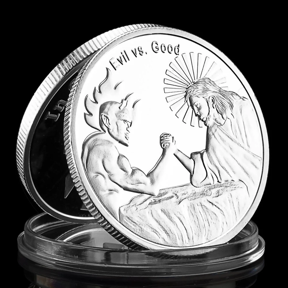 USA-In-God-We-Trust-Iron-Cross-God-Jesus-VS-Evil-Satan-Christ-Souvenir ...