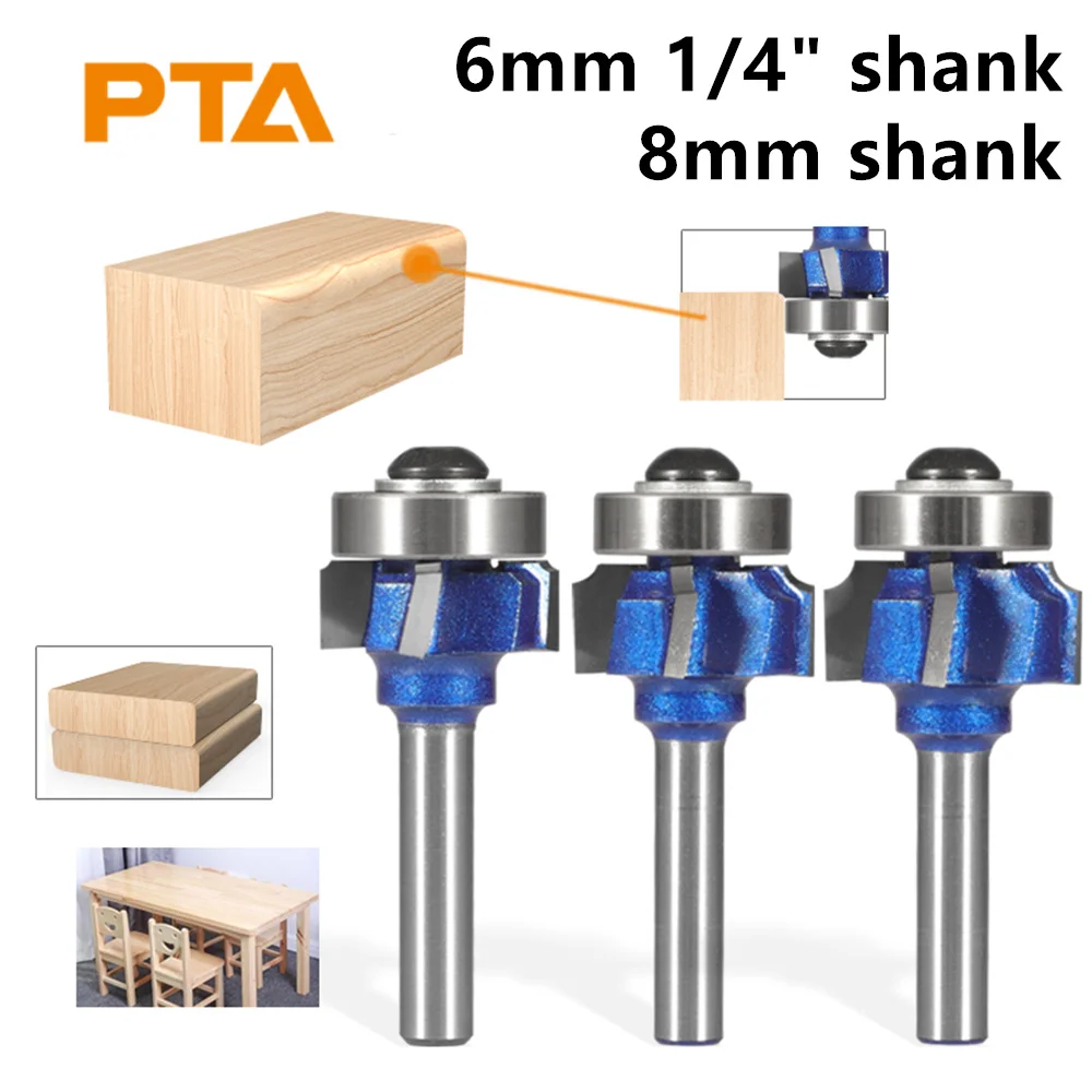 Fresadora-para-madeira-para-madeira-4-Carbide-Corner-Round-Bit-Rounding ...
