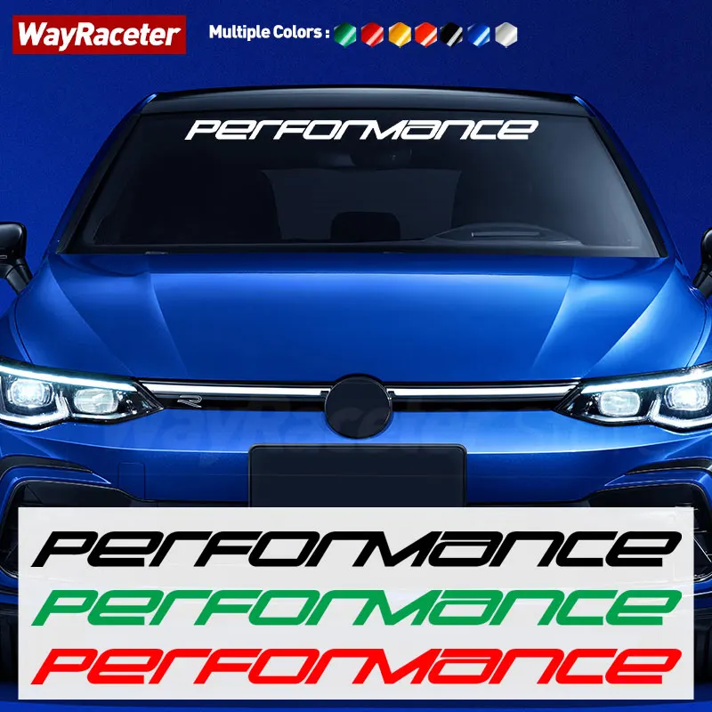 Reflective Car Front Windshield Vinyl Decal Windscreen Window Sticker ...