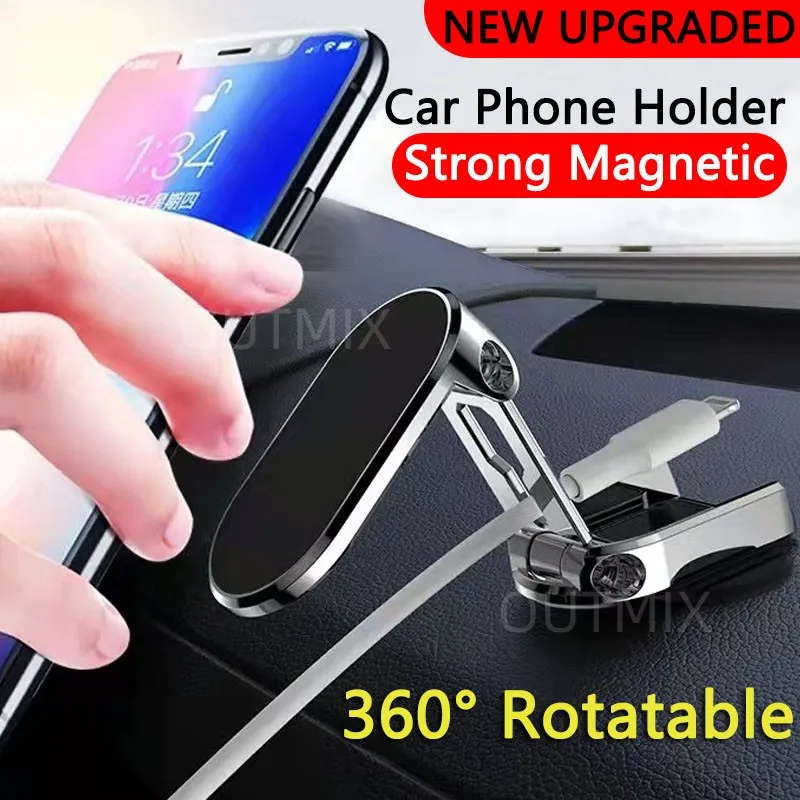 Magnetic-Car-Phone-Holder-Mount-Magnet-Smartphone-Mobile-Stand-Cell-GPS ...