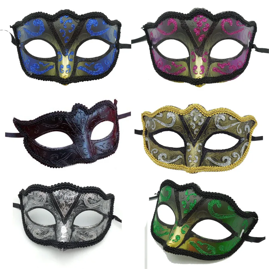 Black Fox Masquerade Mask