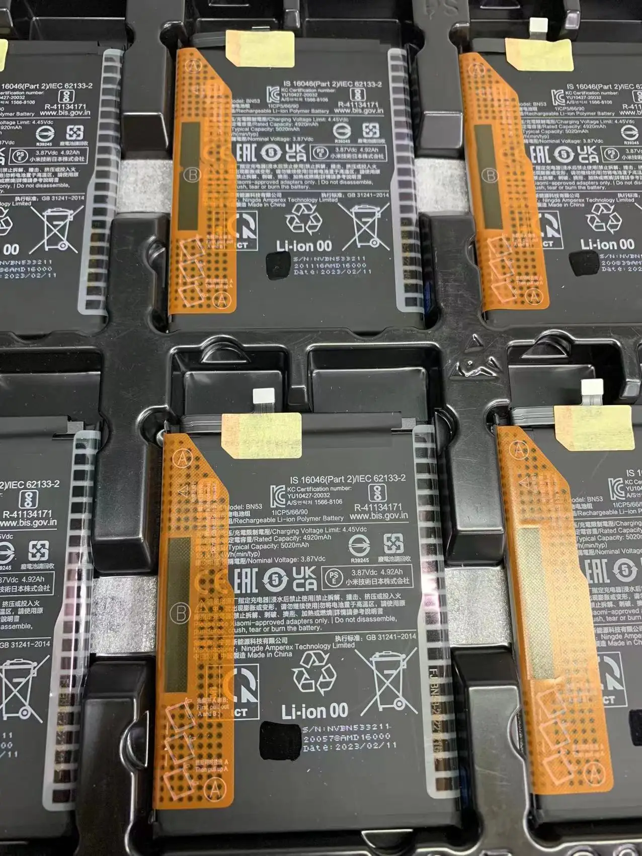 2023-years-100-Original-BN53-Battery-For-Xiaomi-Redmi-Note-9-Pro-9Pro ...