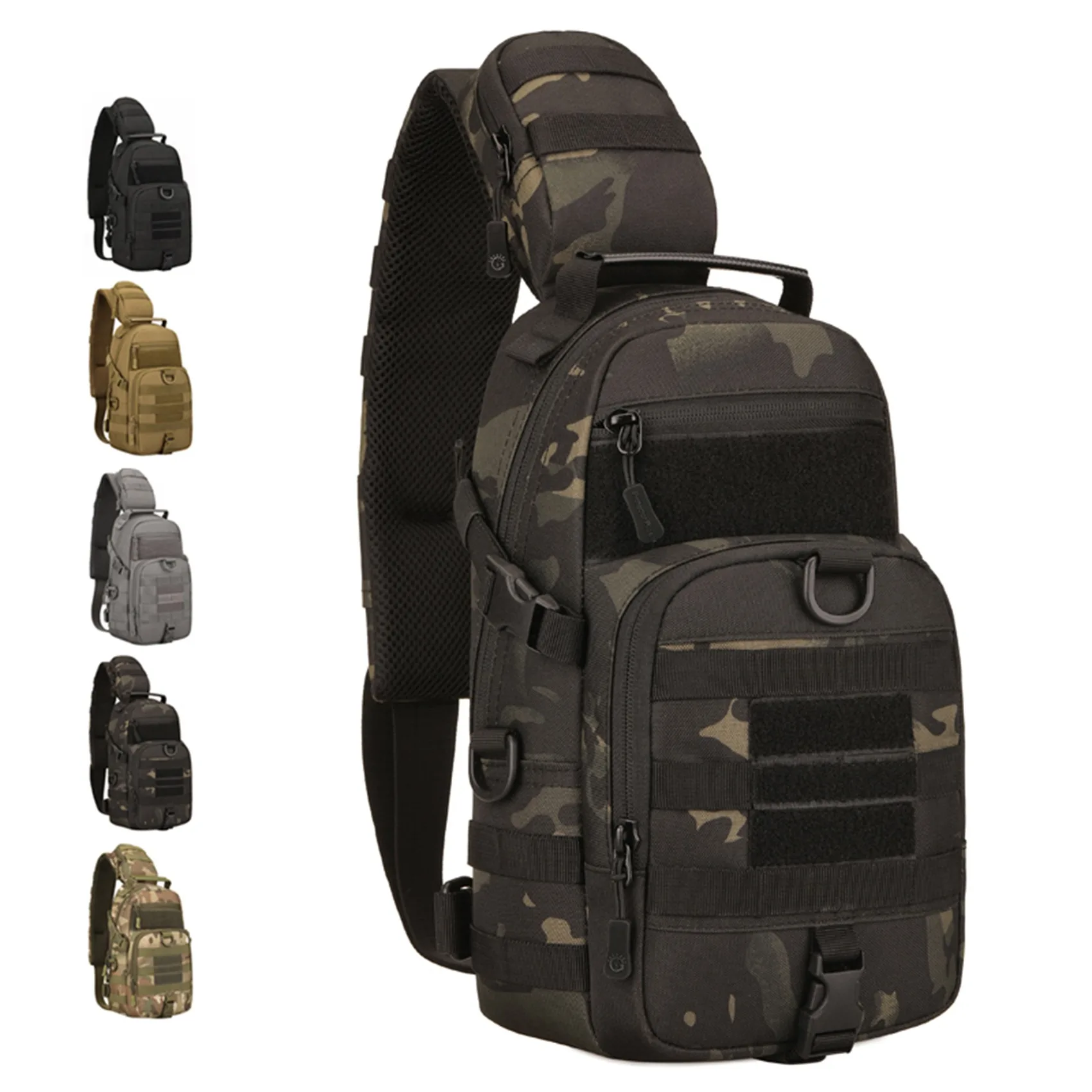 Military-Tactical-Chest-Bag-Single-Shoulder-Messenger-Bags-Outdoor ...