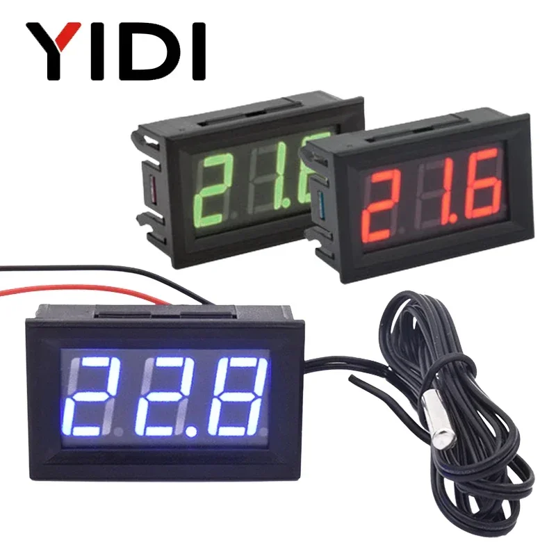 0-56-Inch-DC-5-12V-Digital-Thermometer-LED-Red-Blue-Green-Car-Incubator ...