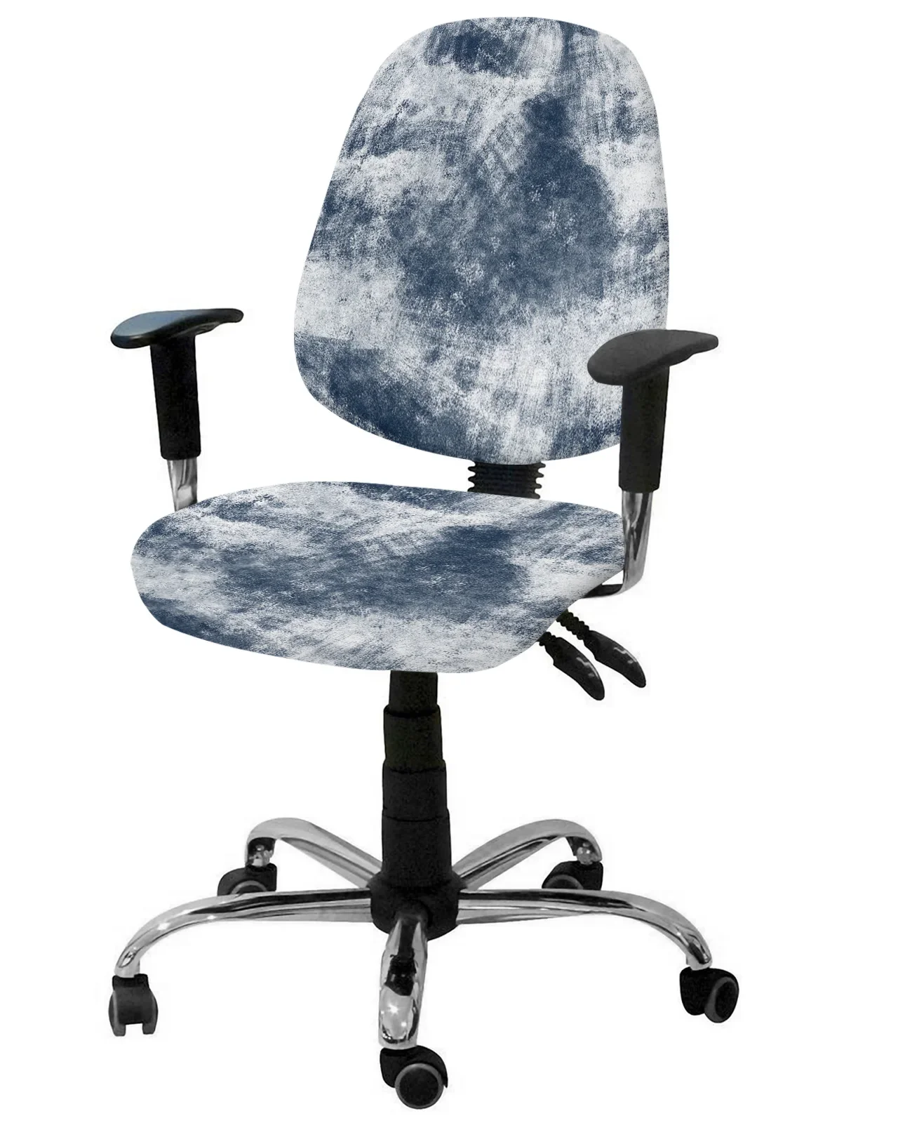 Abstract-Modern-Retro-Texture-Elastic-Armchair-Computer-Chair-Cover ...