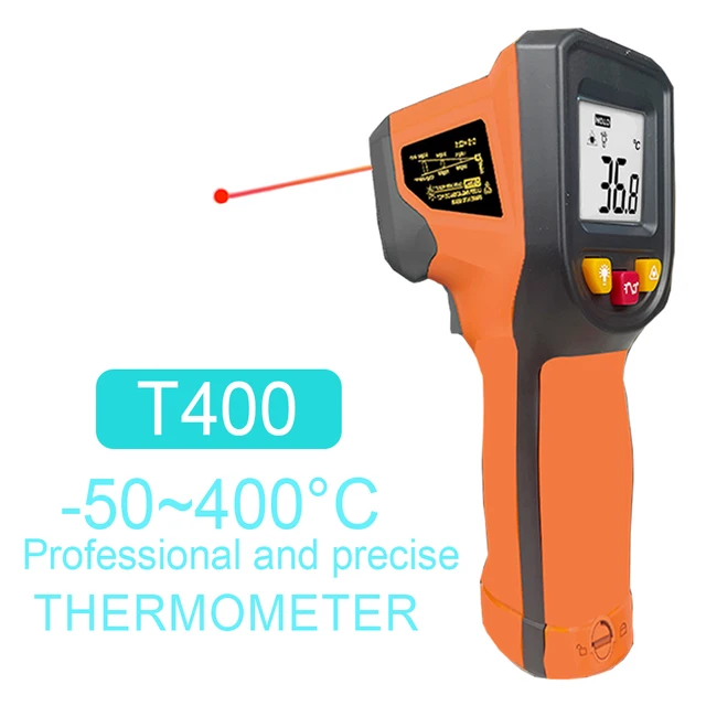 Digital Infrared Thermometer Laser Temperature Meter Non-contact 800 ...