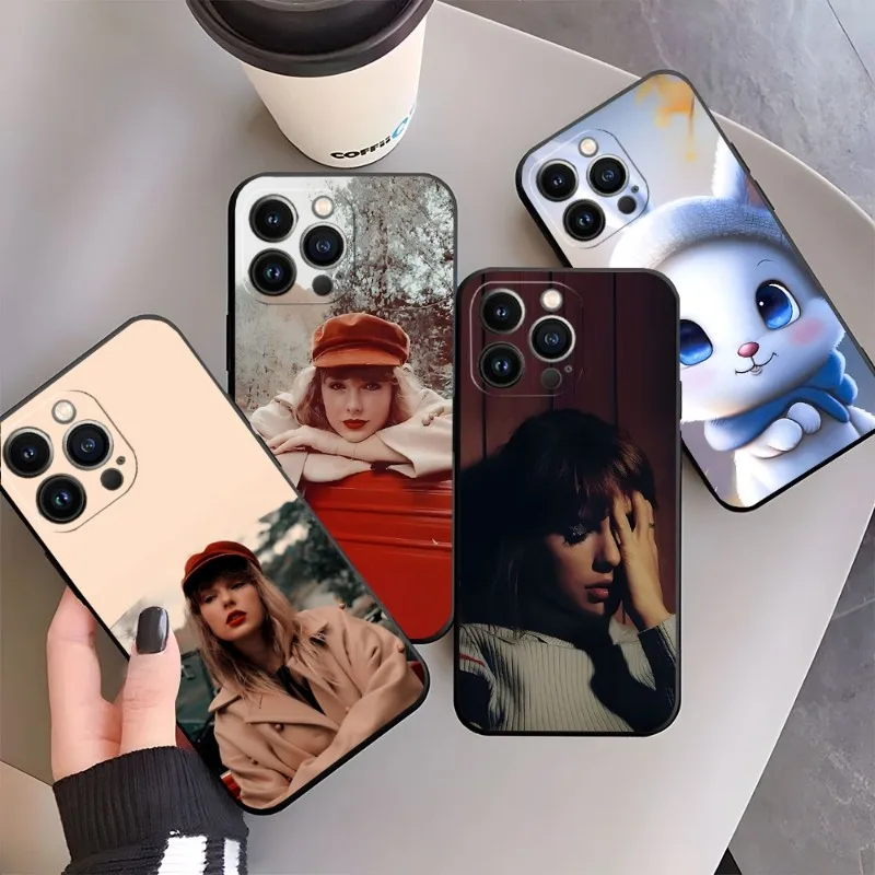 T taylor funda de teléfono Swift m midnights, carcasa trasera a prueba de golpes para Iphone 14 ...