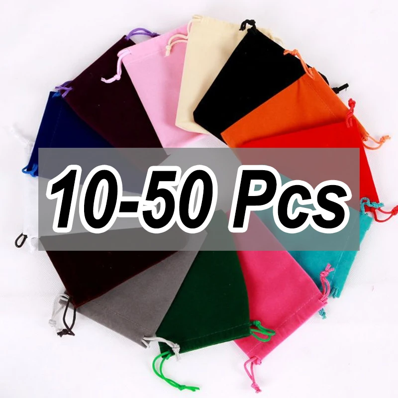 Coloful-High-Quality-Jewelry-Velvet-Display-Pouch-Drawstring-Velvet ...