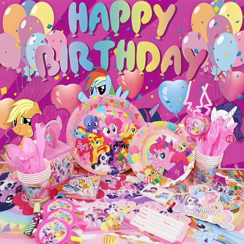 My Little Pony Happy Birthday Banner
