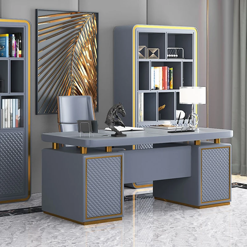 Luxury Slate Tea Table, Desk, Corner, President's Desk, Office, Modern ...