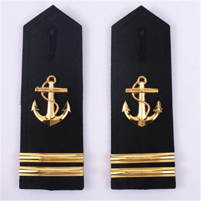 New-Arrival-Metal-Shoulder-Strap-With-Anchor-Paddle-Golden-Epaulettes ...