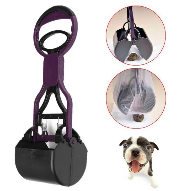 Pet Dog Long Handle Pet Pooper Scooper Dog Cat Waste Picker Jaw Poop ...