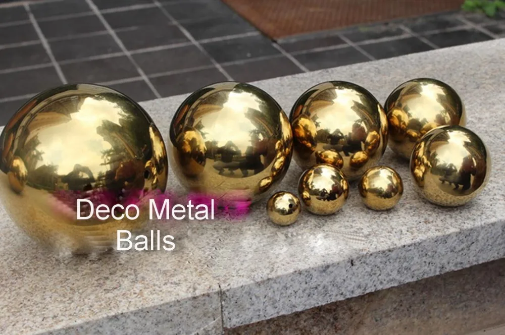 Stainless-steel-hollow-sphere-decorative-golden-metal-Christmas-balls ...