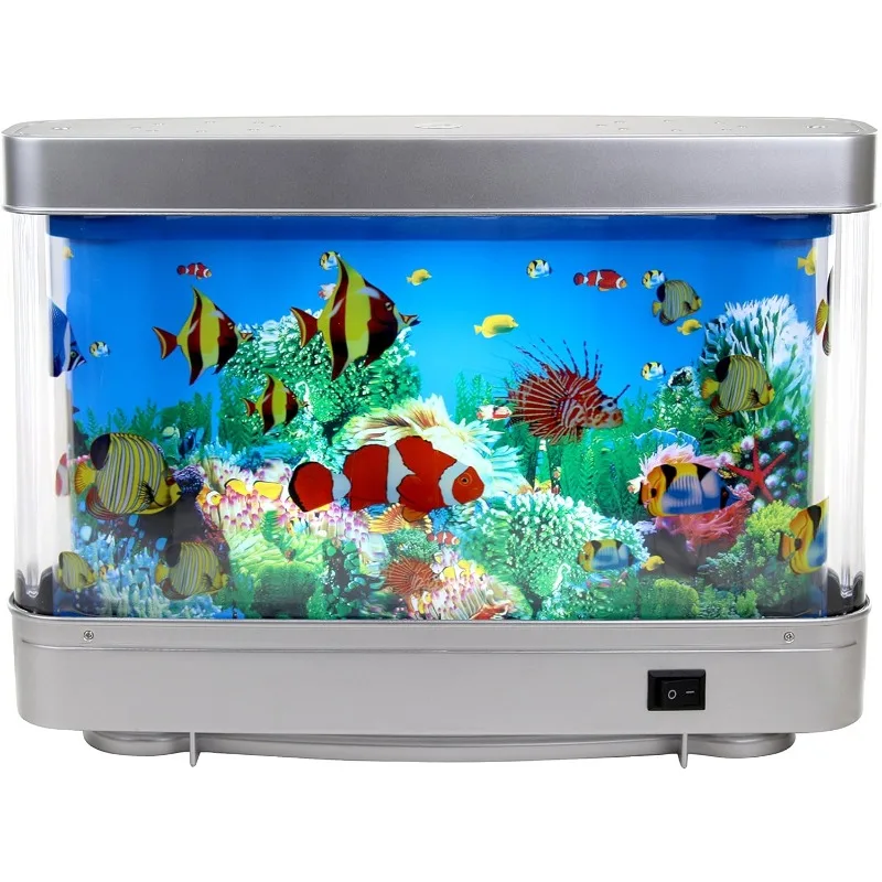 Artificial-Tropical-Fish-Decorative-Sensory-Aquarium-Lamp-Virtual-Ocean ...