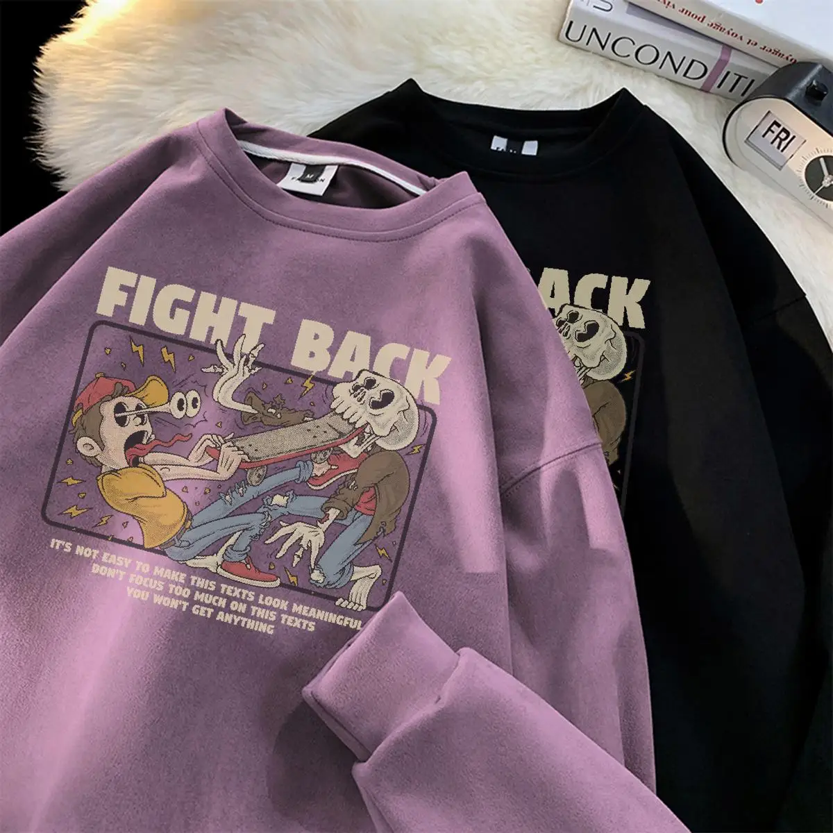 Fight-Back-American-Cartoon-Printed-Men-Sweatshirts-Fashion-Clothes-Hip ...