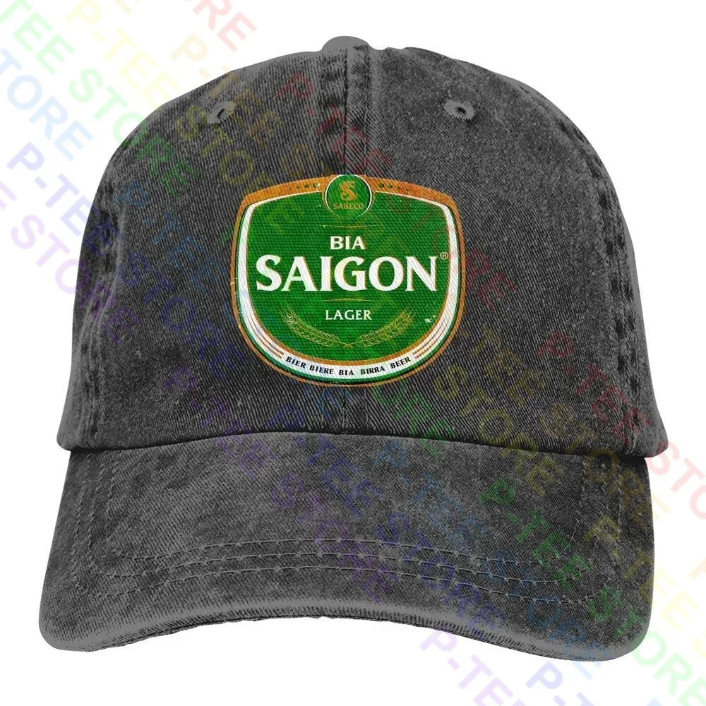 Bia Saigon Beer Southeast Vietnam Vietnam Fan Washed Denim Baseball Cap ...