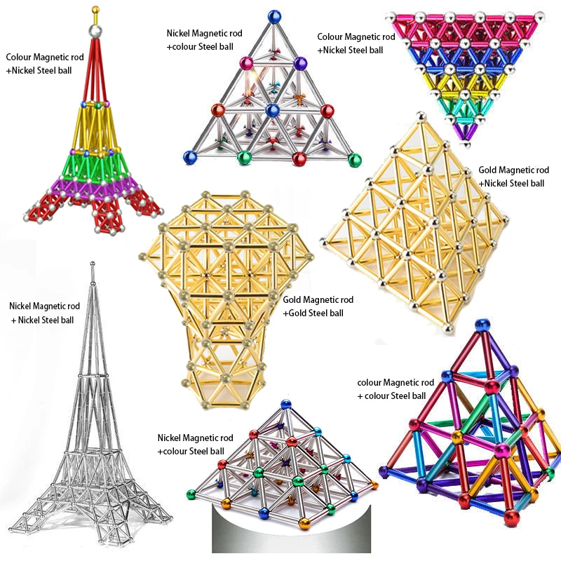 Magnetic Rod Steel Ball Independent Combination of Creative Magnetic ...