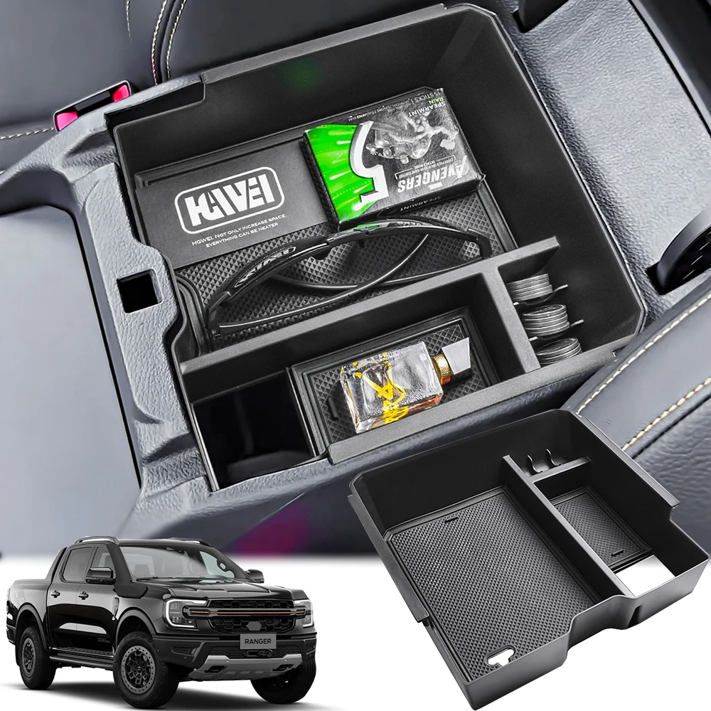 SixthSmoy-Center-Console-Organizer-for-2024-Ford-Ranger-Accessories ...