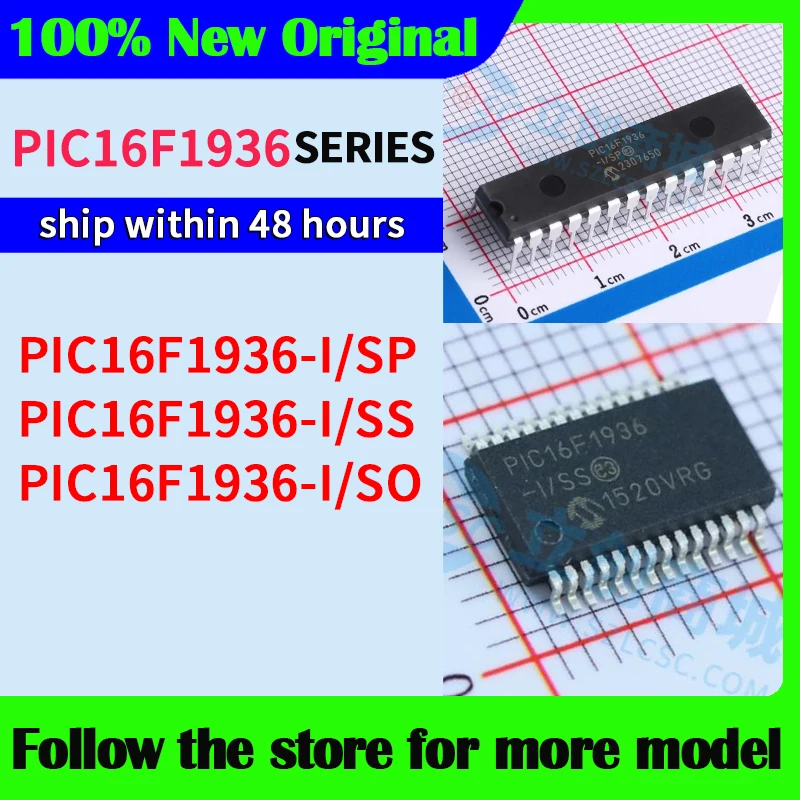 PIC16F1936-I/SP PIC16F1936-I/SS PIC16F1936-I/SO High quality New ...