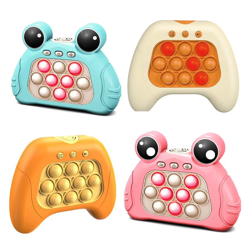 Small Puzzle Game Machine Press It Fidget Toys Pinch Sensory Quick Push ...