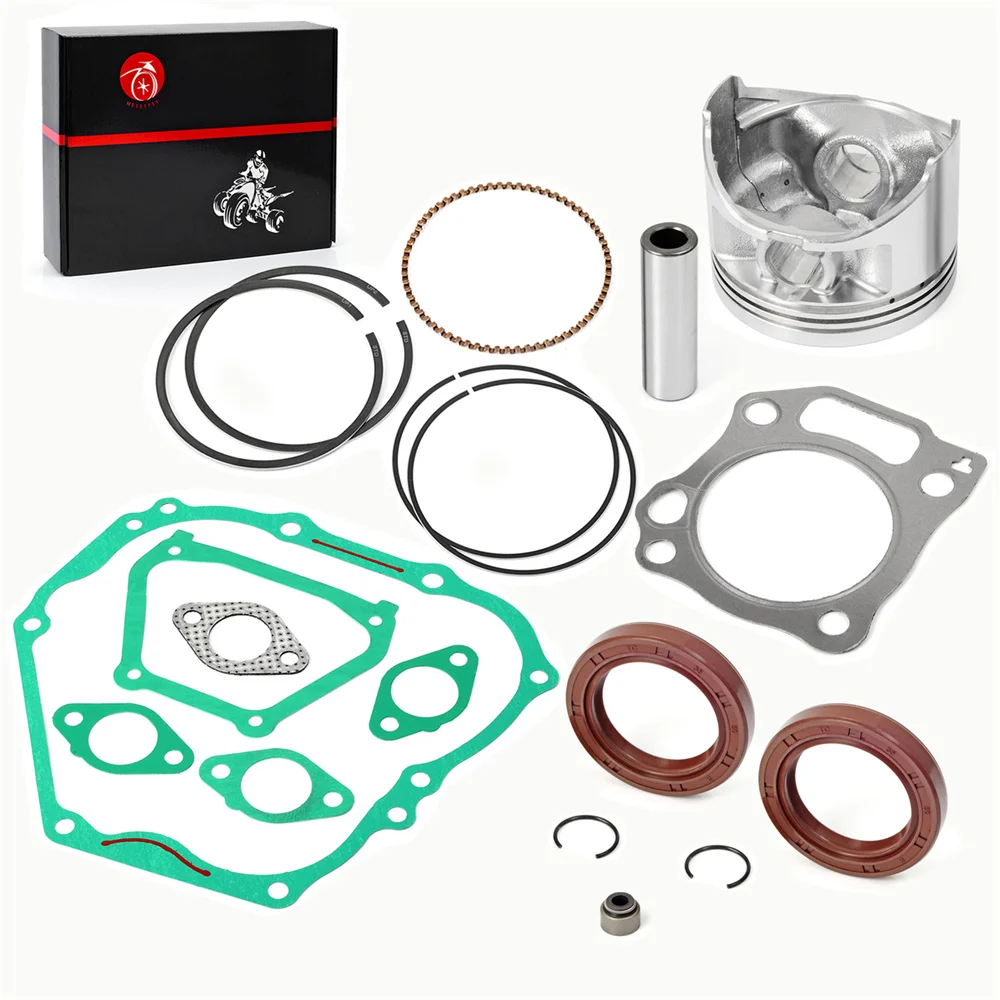 357cc-ENGINE-REBUILD-KIT-0-25mm-Oversize-Piston-RINGS-GASKETS-SEALS-For ...