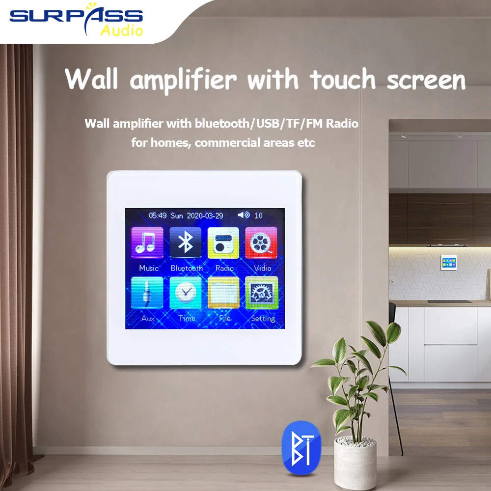 Home-Audio-System-Music-System-Ceiling-Speaker-PA-System-Bluetooth ...