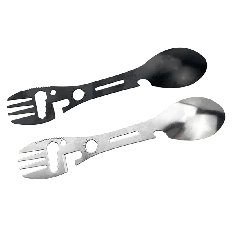 10-in-1-Camping-Fork-Spoon-EDC-Tool-Bottle-Opener-Cutting-Knife ...