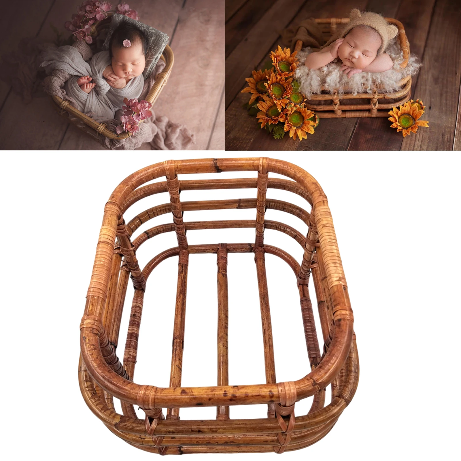 Newborn Photography Props Baskets