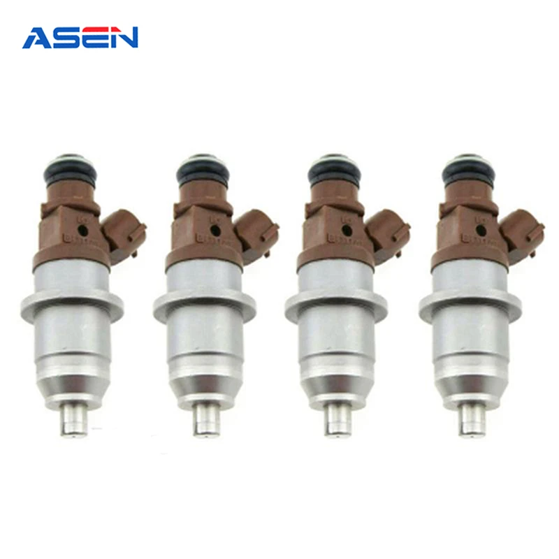 4PCS Fuel Injector Nozzle OEM:E7T05072 MR560553 For Mitsubishi Pajero ...