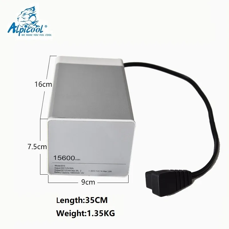 Portable Battery Pack for Car Fridge Freezer Lithium Battery Output ...