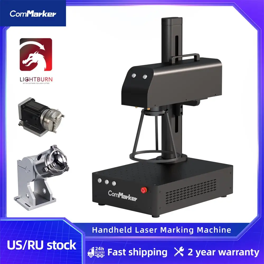 Commarker B4 Laser Marking Machine Raycus 30w Auto Lifting Fiber Laser ...