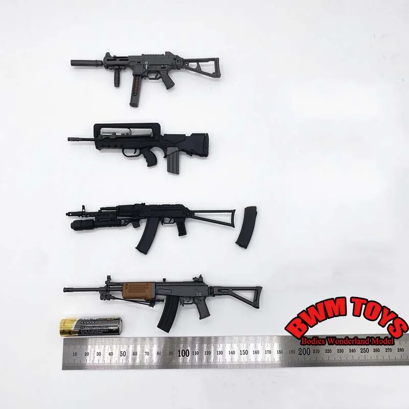 1-6-Scale-Assembly-Gun-Model-UMP-AK74-Famas-Israeli-Galil-Assault-Rifle ...