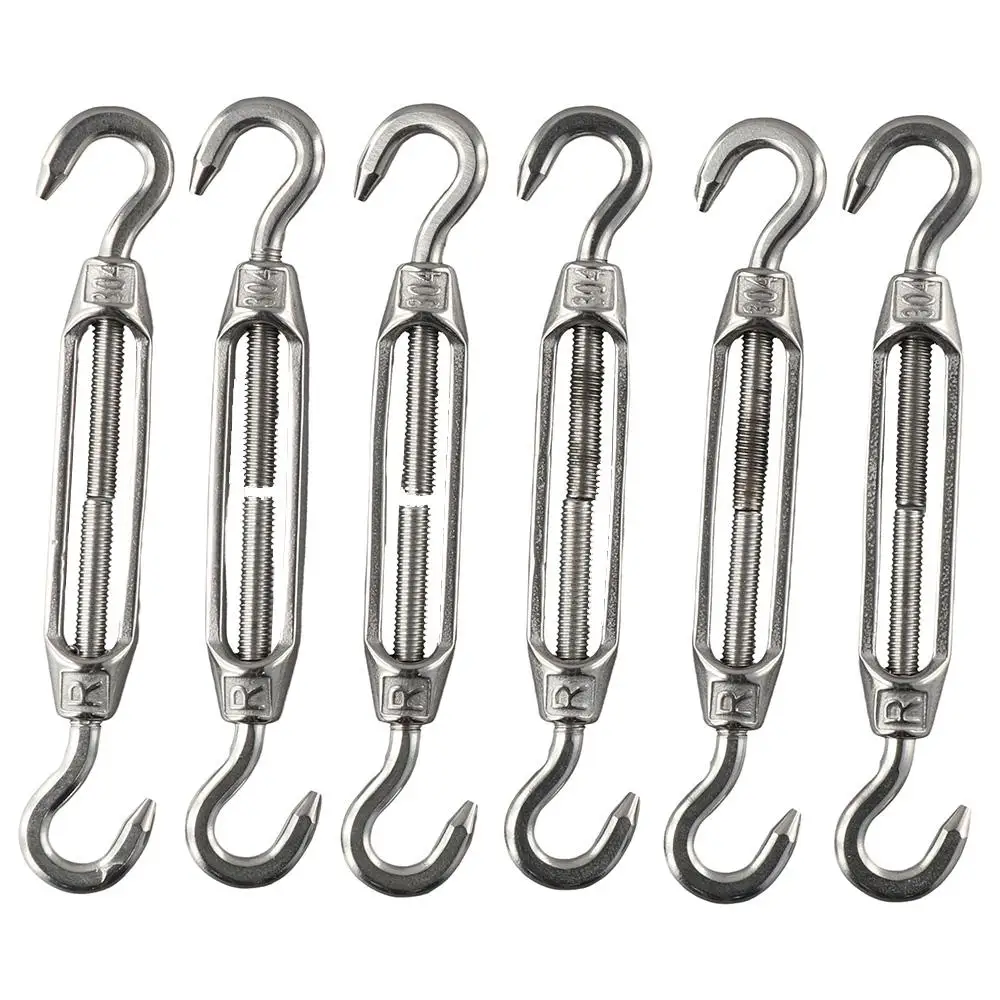 6pcs-M4-Turnbuckles-Durable-Hook-and-Hook-CC-Type-Screw-Tensioner ...
