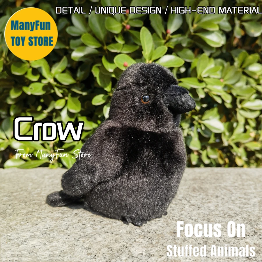 Why the Lifelike Raven Stuffed Animal is the Perfect Crow Plush Toy for ...