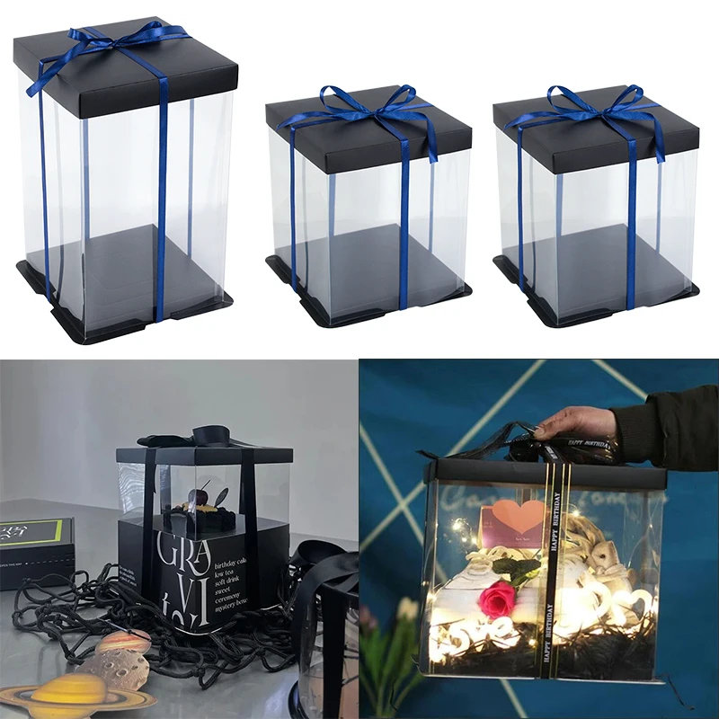 Transparent-Cake-Gift-Boxes-PVC-Clear-Packaging-Box-Valentine-s-Day ...