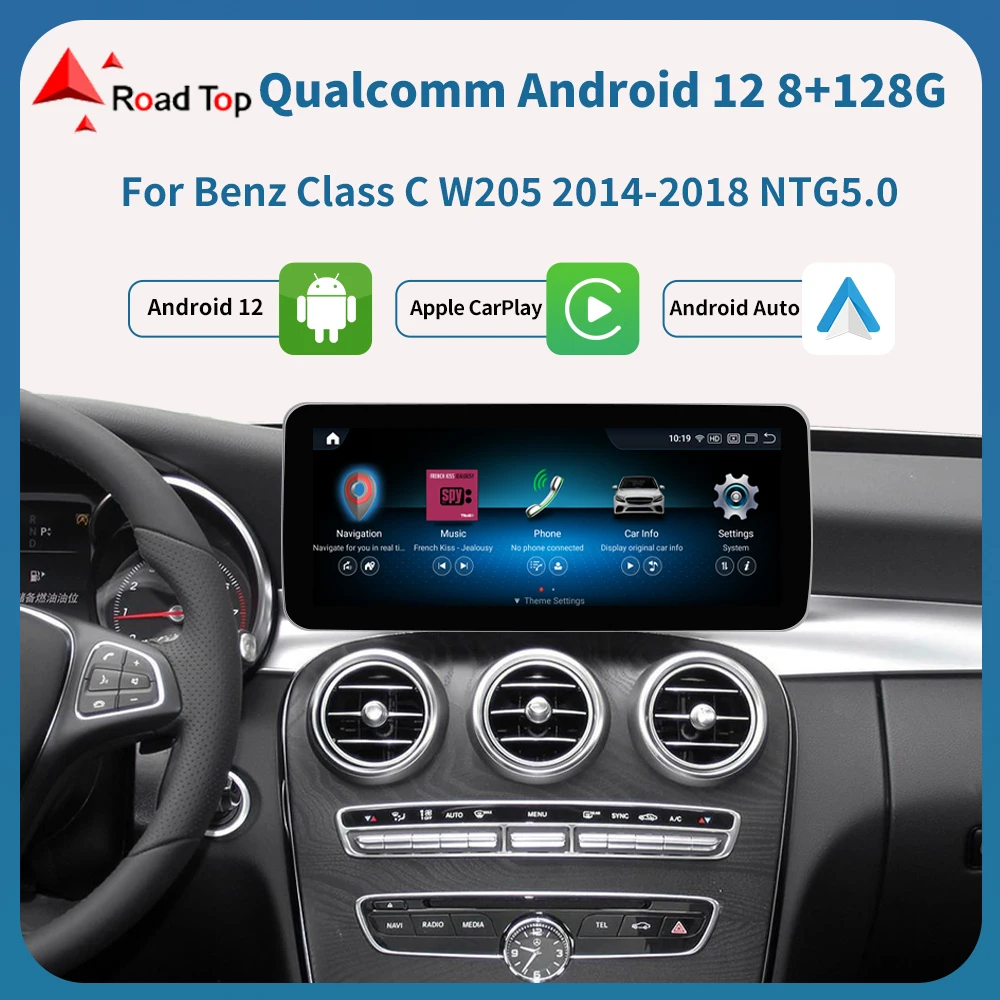 Android-12-Multimedia-Navigation-Player-HD-Screen-For-Mercedes-Benz-C ...