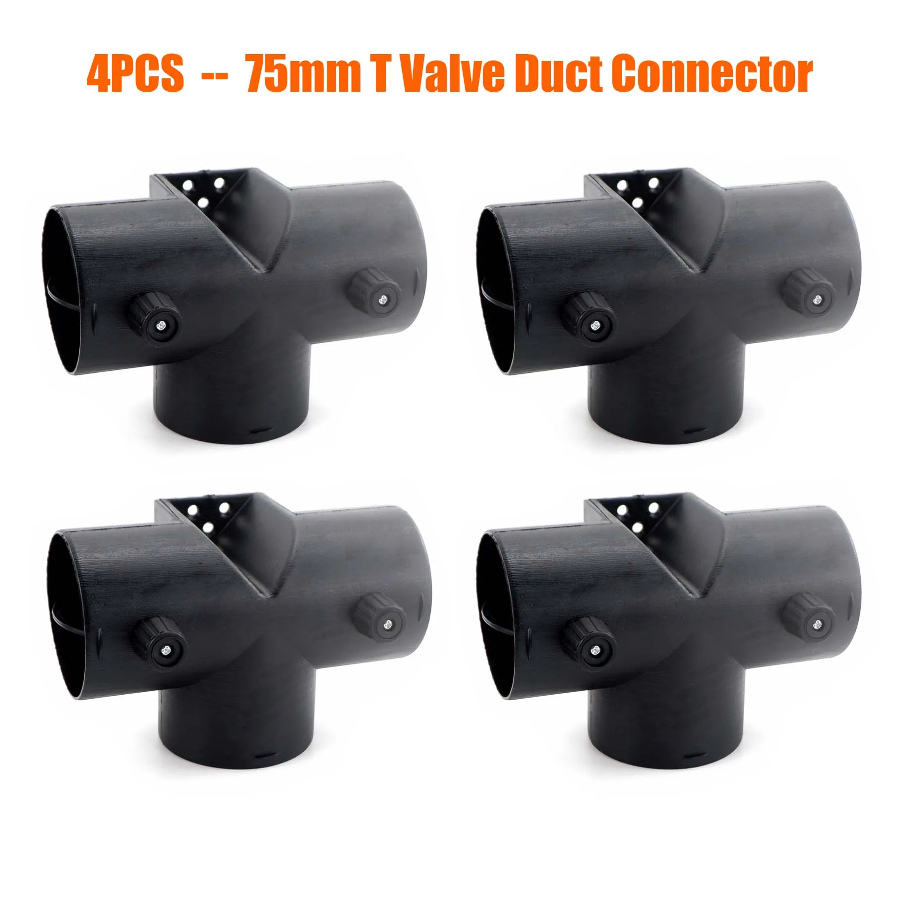4PCS-75mm-2-Vavles-Flap-Adjustable-Air-Diesel-Parking-Heater-Vent ...
