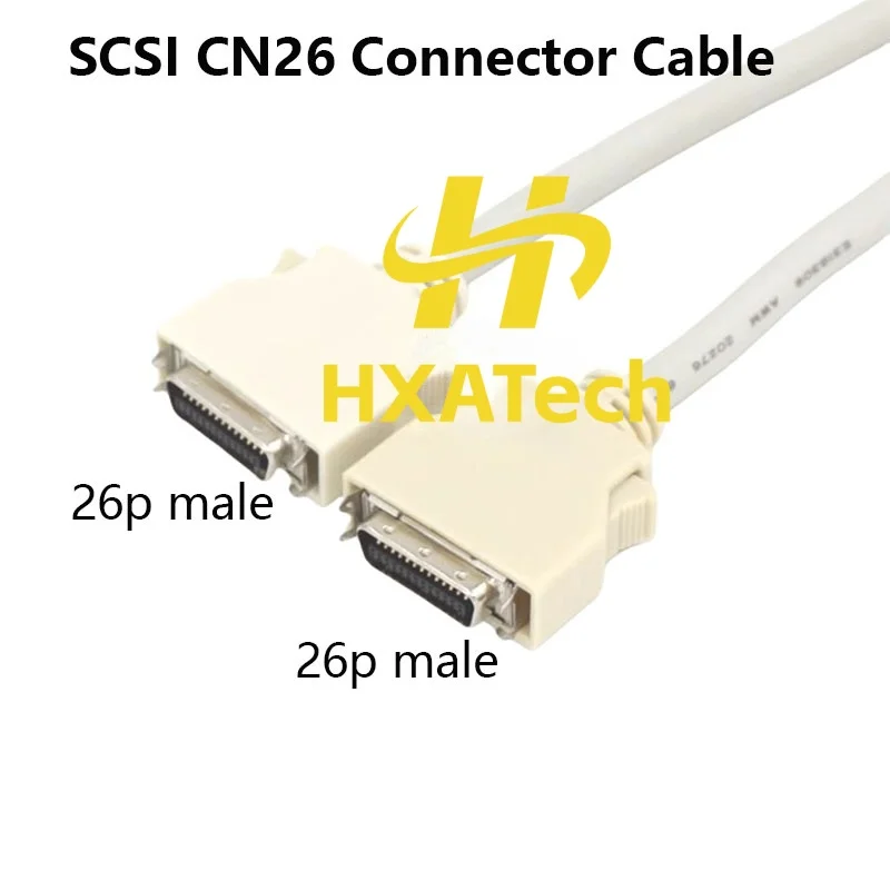 HXATech -High Quality SCSI CN26 Connector Cable SCSI 26pin male to male ...
