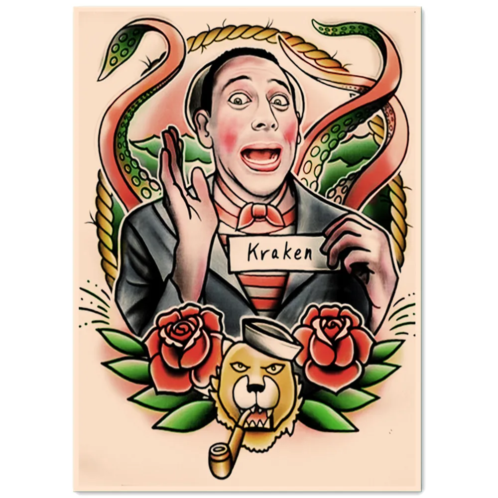 American Traditional Kraken