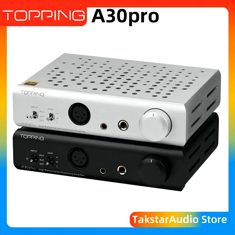 TOPPING-A30Pro-Headphone-Amplifier-XLR-4-4mm-6-35mm-Output-Balanced ...