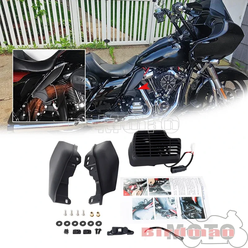 For-Harley-Touring-Cool-Flow-Fan-Kit-2017-2023-Tri-Road-Glide-Ultra ...